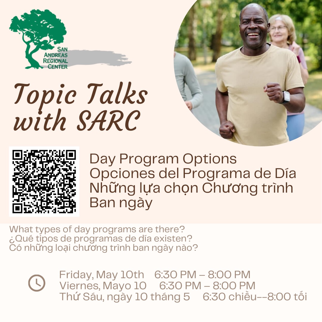 Topic Talk with SARC- Day Programs | SARC
