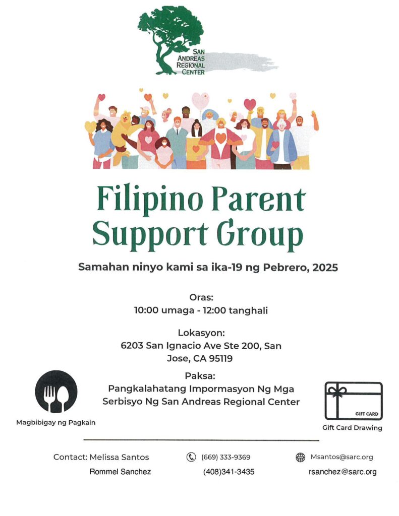 SARC Parent Support Group Meetings | SARC