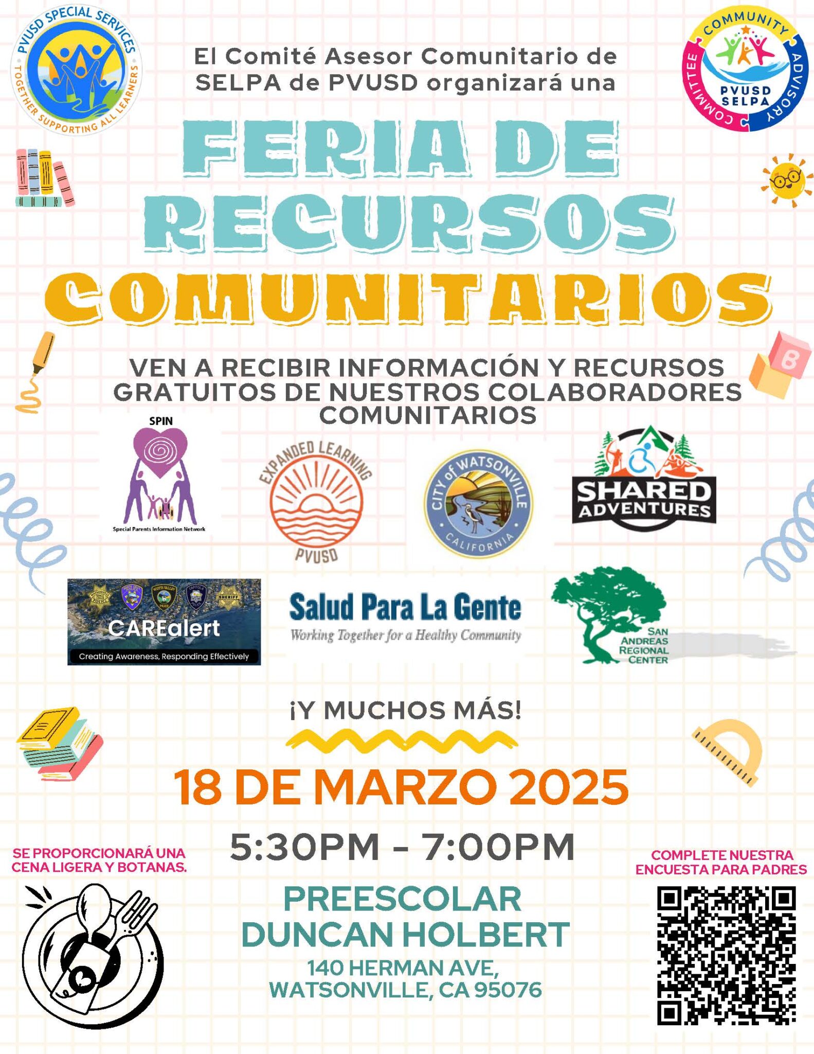 PVUSD Community Resource Fair | SARC