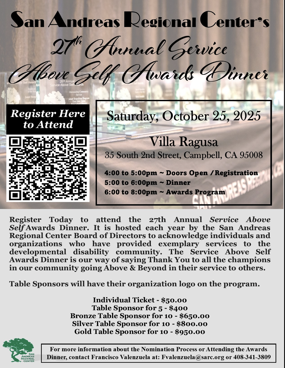 Service Above Self | SARC